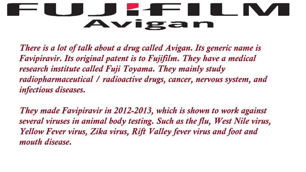 Avigan The Generic Name of Favipiravir - CIRCLE OF BUSINESS